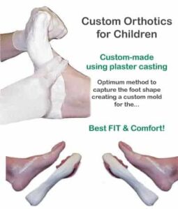 Custom Orthotics Casting - Pediatric Foot & Ankle